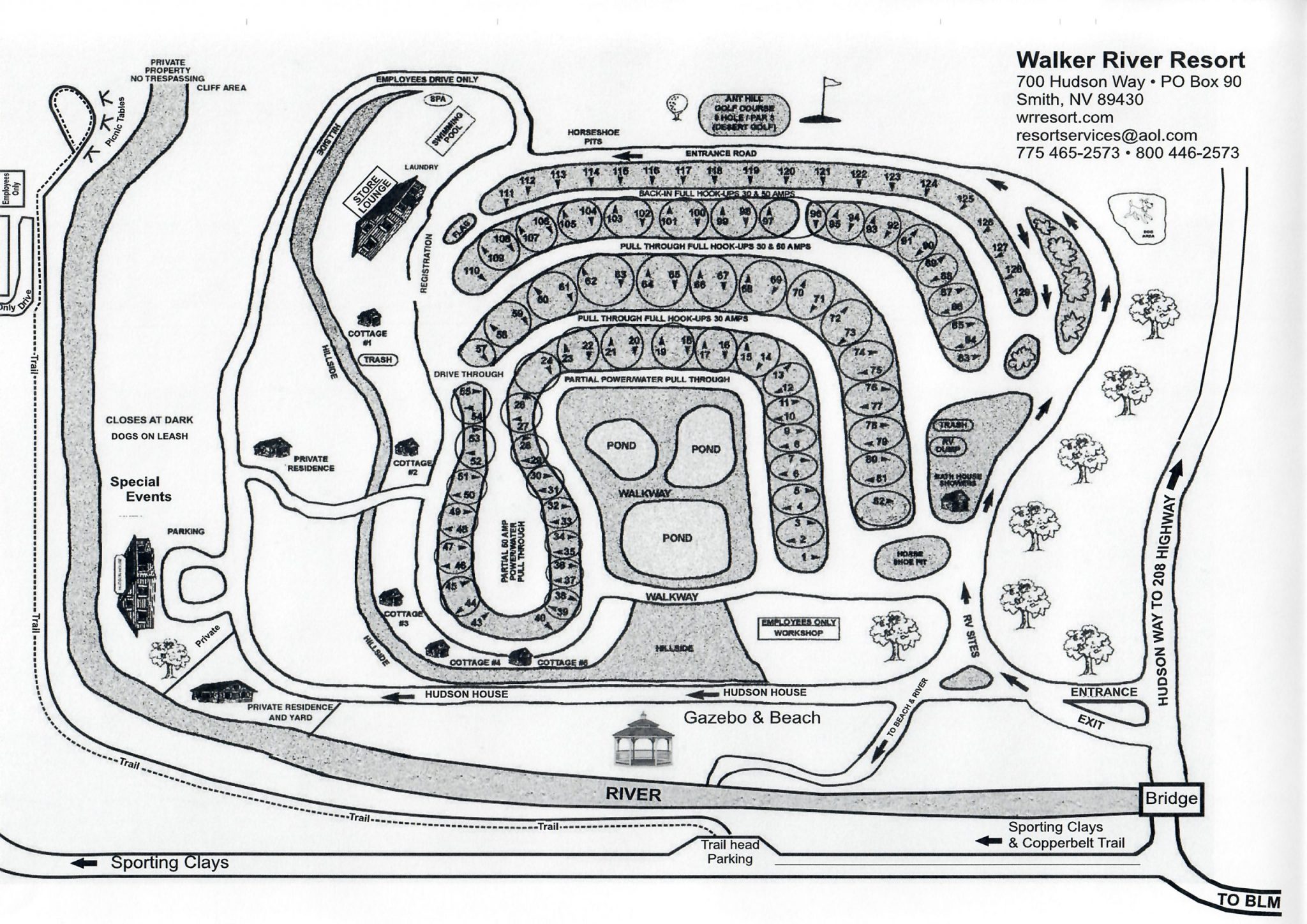 Resort Info | Walker River Resort