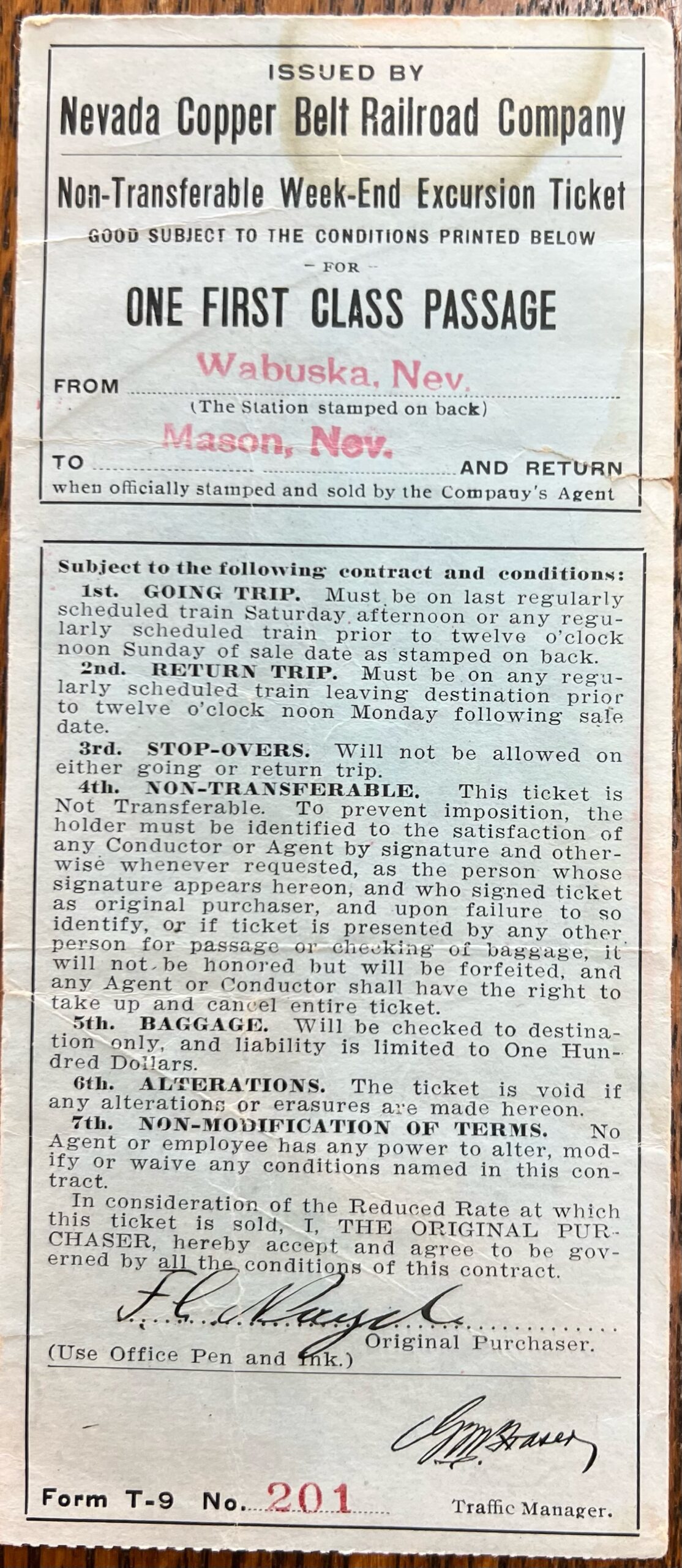 Historical - Walker River Resort - Hudson Nevada ghost town